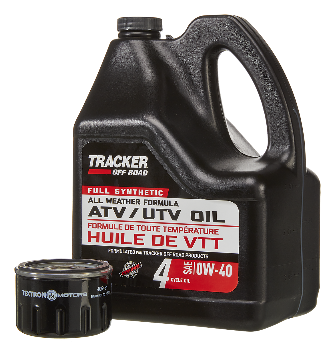 TRACKER OFF ROAD ATV/UTV All-Weather Full-Synthetic Oil Change Kit ...